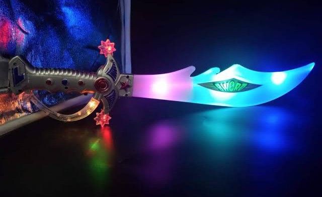 Plastic Talwar toy For Kids - 20 Inch with sound while moving | Daraz.pk