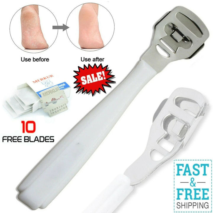 Stainless Steel Pedicure Care Set Trimmer Shaver and Callus Remover ...