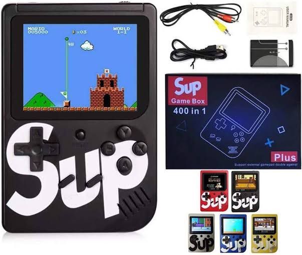 SUP Game Box Plus Console With 400 in 1 Retro Video Games For Kids ...