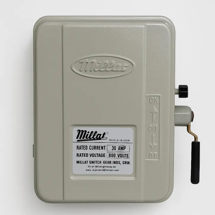 Millat Change Over 2 Pole 30 Amp – Heavy Duty Double Pole Changeover ...