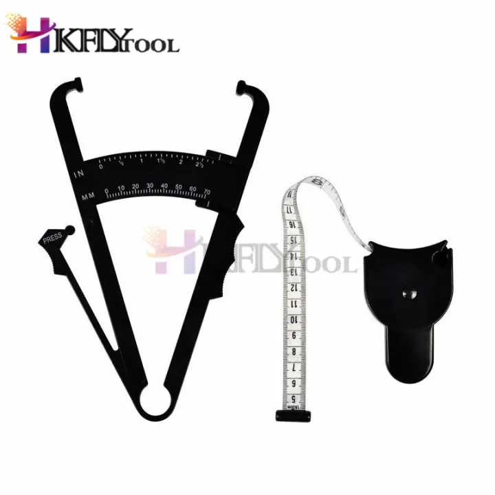Health Care Skinfold Body Fat Caliper Body Fat Tester PLICOMETRO with ...