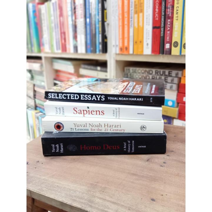 Sapiens / 21 Lessons For The0 21st Century / Homo deus / Selected Essay ...