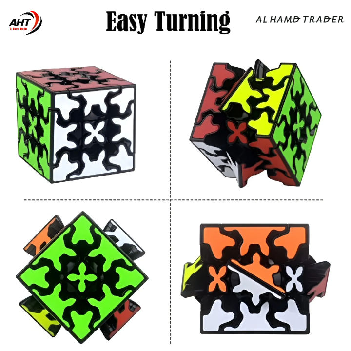 Gear Rubik's Cube stickerless three dimensional gear structure ...