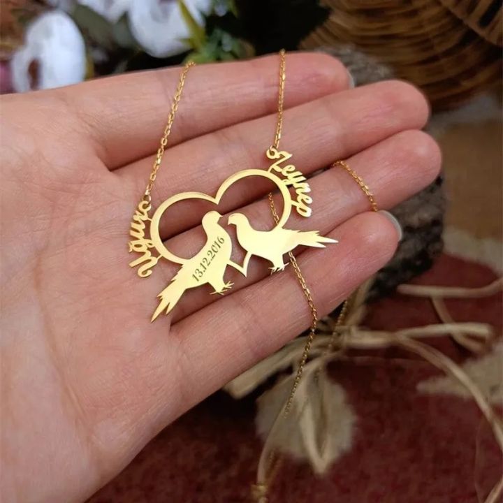 Customize Necklace, Customize Name Necklace, Name Locket, For Girls ...