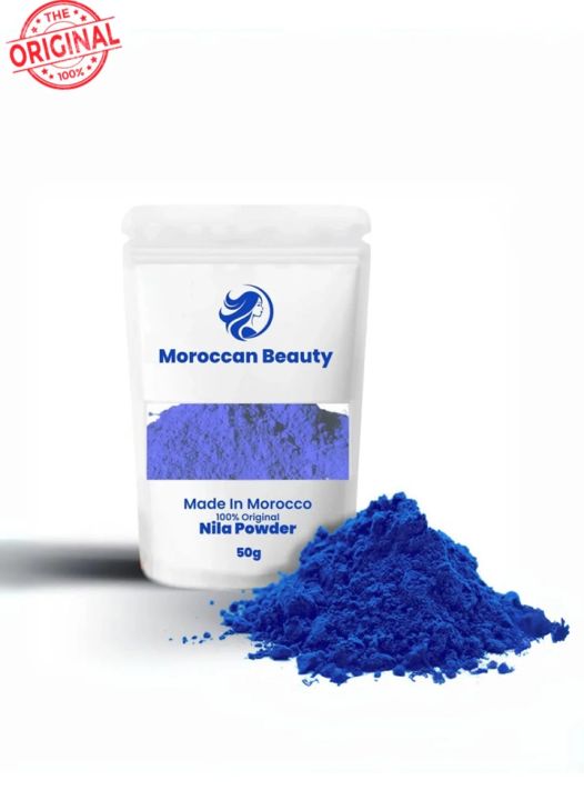Moroccan Nila Powder 50g | 100% Original Skin Brightening & Soothing ...
