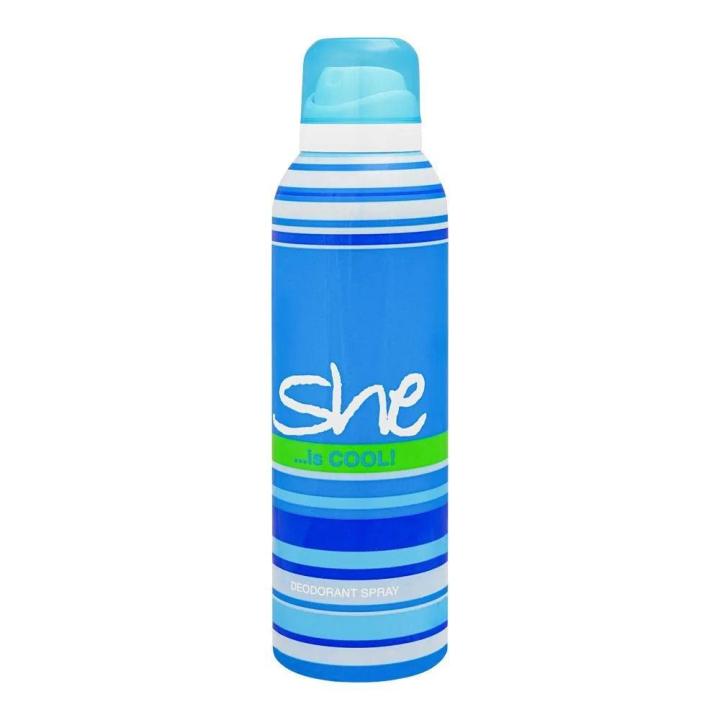New She Body Spray - She Is Cool Deodorant Spray, For Women, 200ml ...