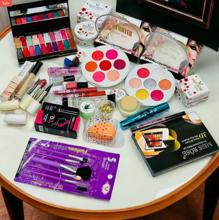 Miss Rose All-in-One Makeup Kit - 20-Piece Ultimate Beauty Deal | Daraz.pk