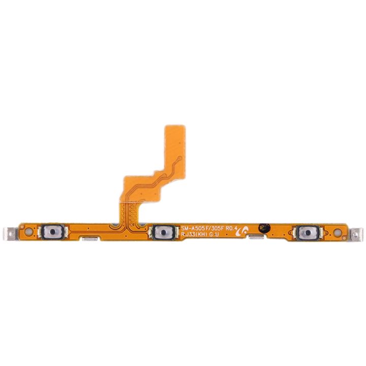 (New arrival) For Galaxy A70 Power Button & Volume Button Flex Cable ...