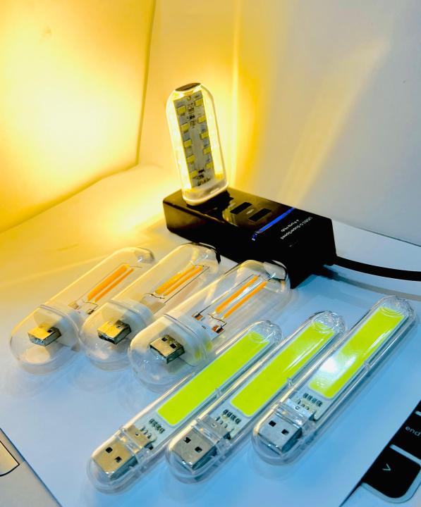 Portable USB Light 2in 1 for Study at Night, Using laptop at Night ...