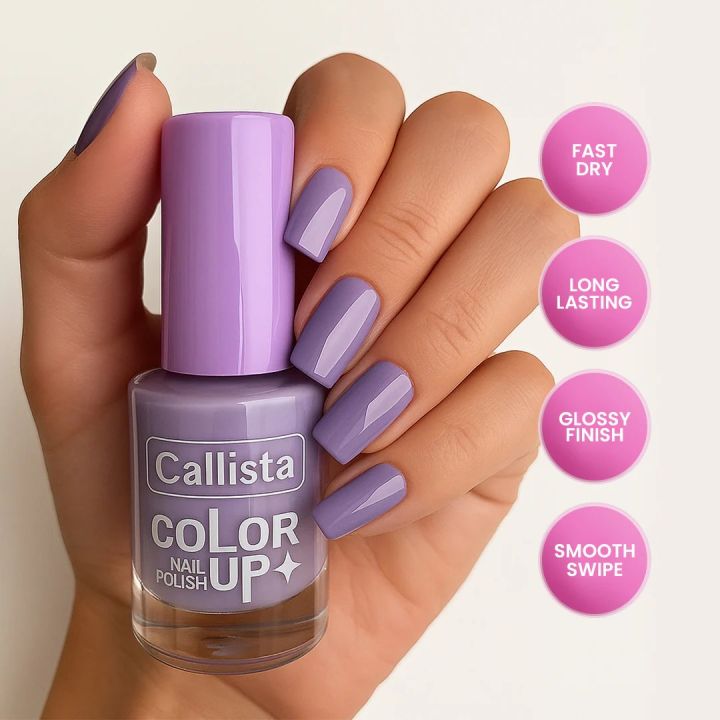 Callista Color Up Nail Polish - 620 Lilac Clouds | Daraz.pk