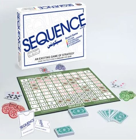 Sequence Strategy Board Game - Multicolor | Daraz.pk