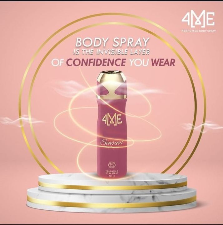 4ME Sensual Body Spray 120ml | Daraz.pk