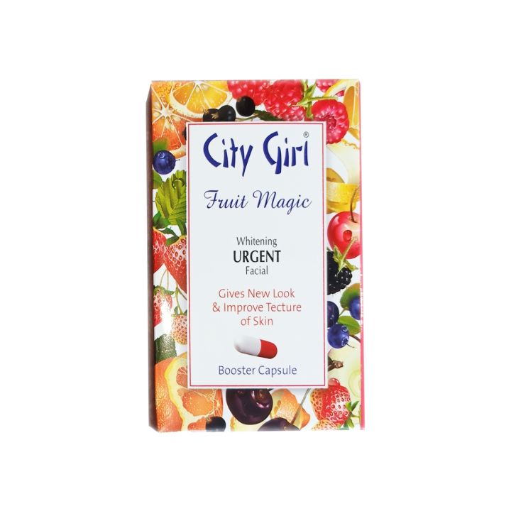 Fruit Magic Whitening Facial Sachet 5 Box | City Girl | Daraz.pk