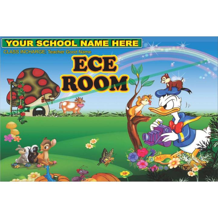 ECE Class Room Tag - Board and Chart Graphics Flex sheet Panaflex ...