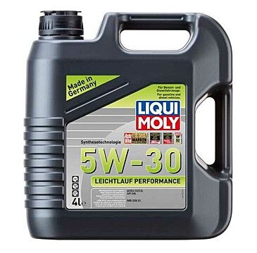 LIQUI MOLY 5W30 Leichtlauf Performance Engine Oil - 4 Liters | Premium ...