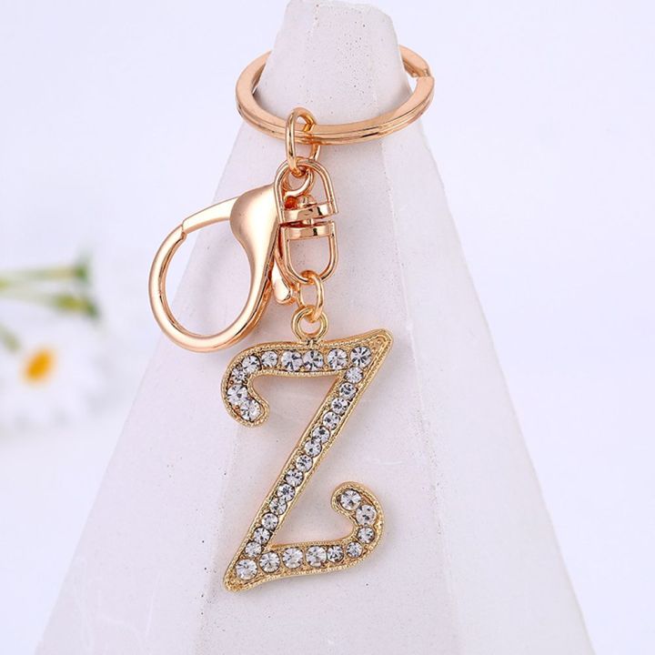 1pc Letter A-Z Initial Capital Keychain Accessories Letter Key Chain 26 ...