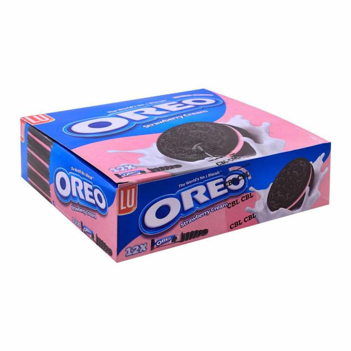 Oreo Strawberry Bar Pack x12 Box | Daraz.pk