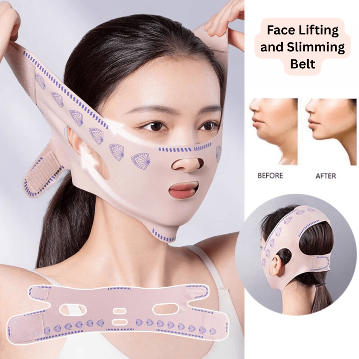 High Quality Face Lifting Belt Face Slimming, Cheek Chin Lift Up Belt V ...