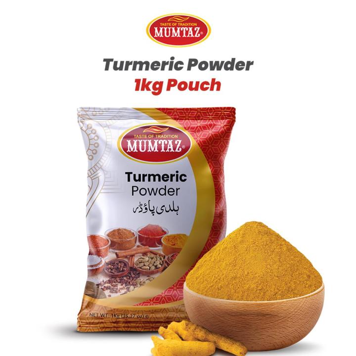 Mumtaz Haldi / Turmeric Powder 1KG Pouch | Daraz.pk