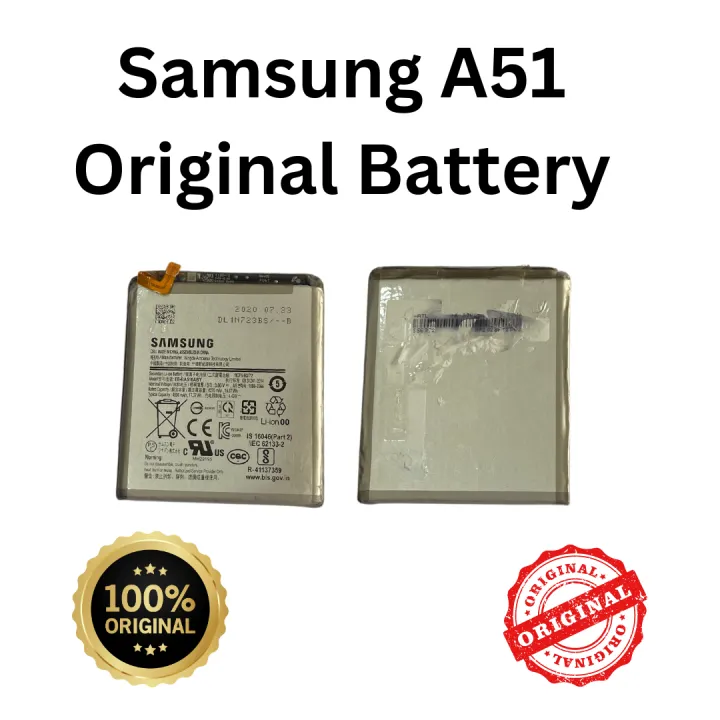 Samsung A51 Original Battery/ Original Battery | Daraz.pk