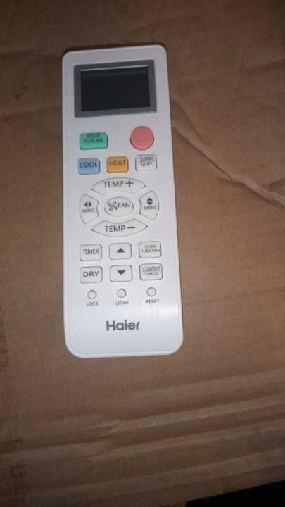 Haier Ac remote for all HP/HT MODLES | Daraz.pk