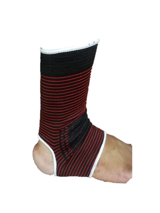 Ankle Brace Elastic / Adjustable - Support for Damage Ligaments ...