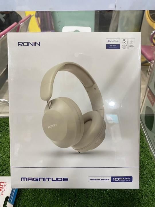 RONIN R-1505 Bluetooth Headphones with 40mm Speaker Drivers, Heavy Bass ...