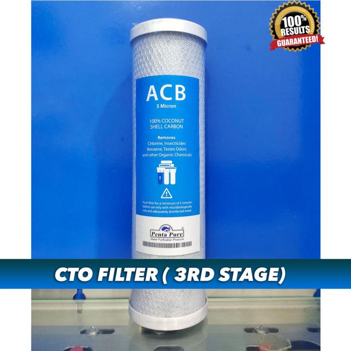 Activated Carbon Filter CTO Cartridge PentaPure Taiwan Carbon filter ...