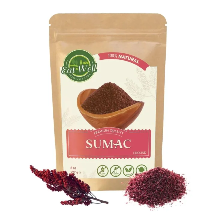 Eat Well Premium Foods Sumac Spice Powder Ground Sumac Berries in ...
