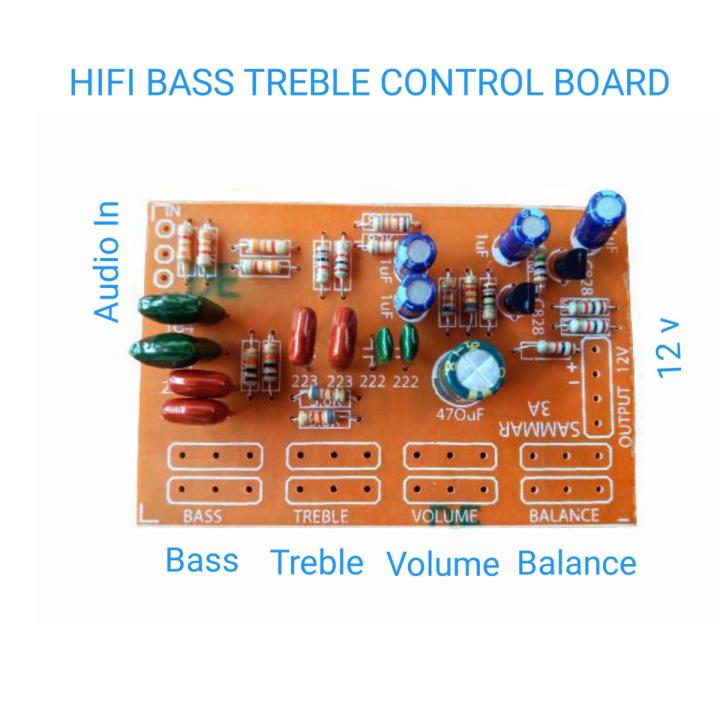 Bass Tone Volume Control Board With Hifi Audio Output | Daraz.pk