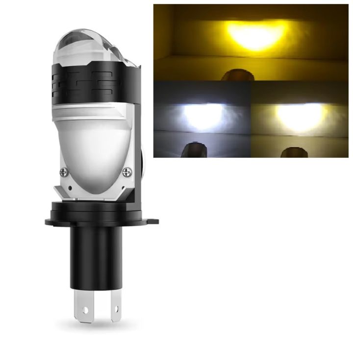 N60 Pro Mini Car, Bike Bulb Projector Lens Canbus Headlight Hi/Low Dual ...