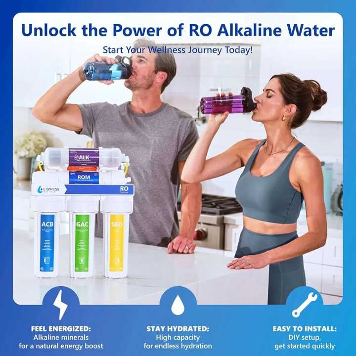 Excel Under Sink Water Filter System - Reduces PFAS, Lead, & Chlorine ...