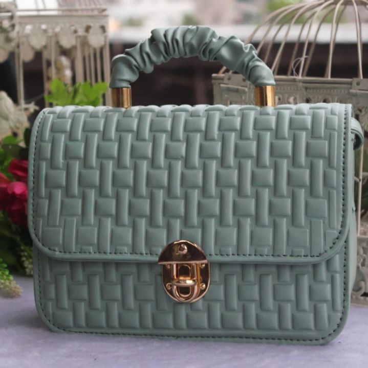 Leather Crossbody Shoulder Bag for Women Stylish Compact Handbag with ...