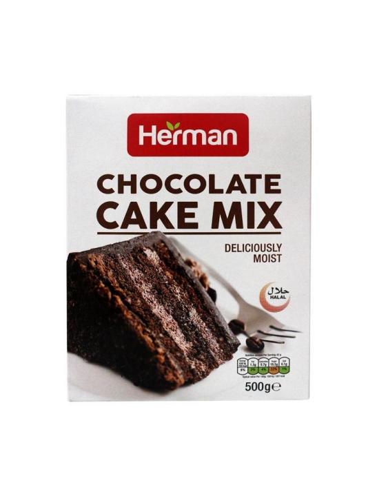Herman Chocolate Cake Mix, 500g | Daraz.pk