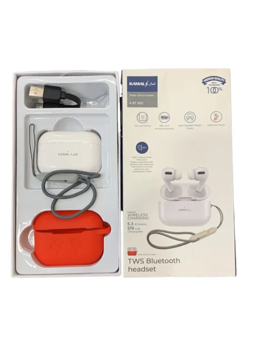 TWS Bluetooth Earbuds | Wireless Charging | ANC Noise Reduction | 40H ...