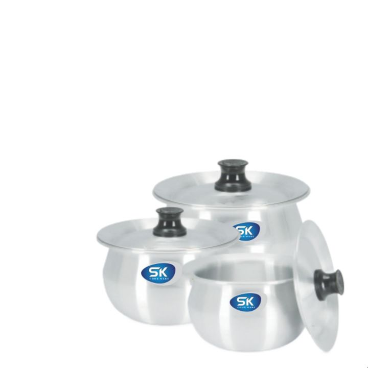 ALUMINIUM SET Gift set Metal finish Pateli/Handi cookware set EXPORT ...