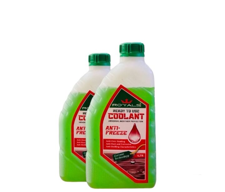 Royals Car Coolant - Anti Freeze Coolant - Heat Prevent Coolant - Anti ...