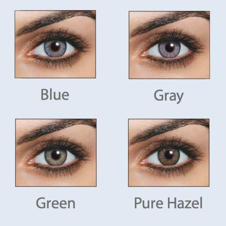 Pair of Eye Contact Lenses Soft Plus Free Kit Case and Water - Fresh ...