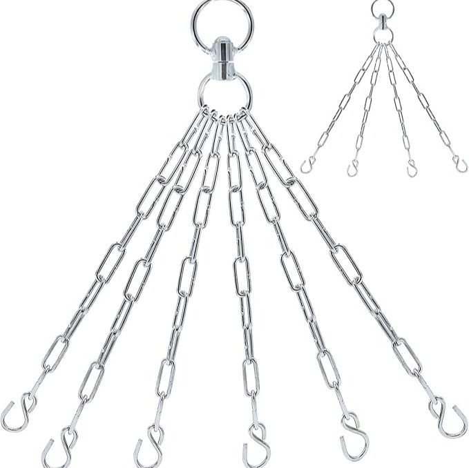 TrySalar Boxing Bag Hanging Chains Hook Punch Bag Hanger 6 Panel Heavy ...
