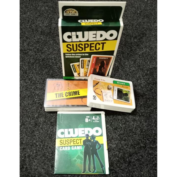 Cluedo Suspect Card Game Imported | Daraz.pk