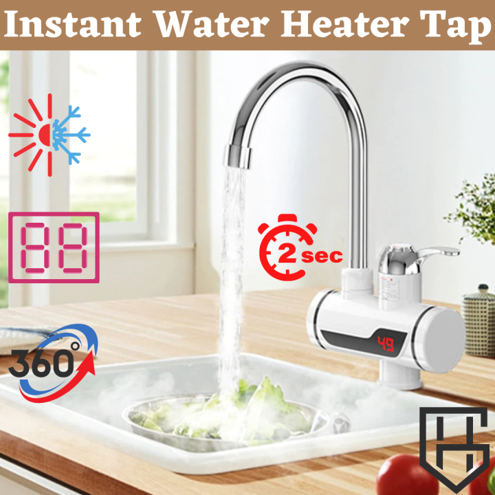 Instant Water Heater Tap For Kitchen Shock Proof 2500W Instant Hot ...