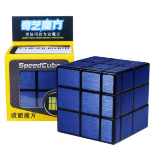 Original Qiyi Mirror Cube 3x3 Blue Sticker Less Best Quality Fast Speed ...