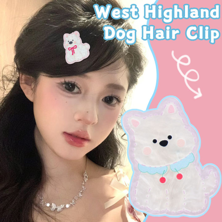 2/4Pcs Cute Dog Cartoon Hair Clip Side Bangs Clip for Women Girl's ...
