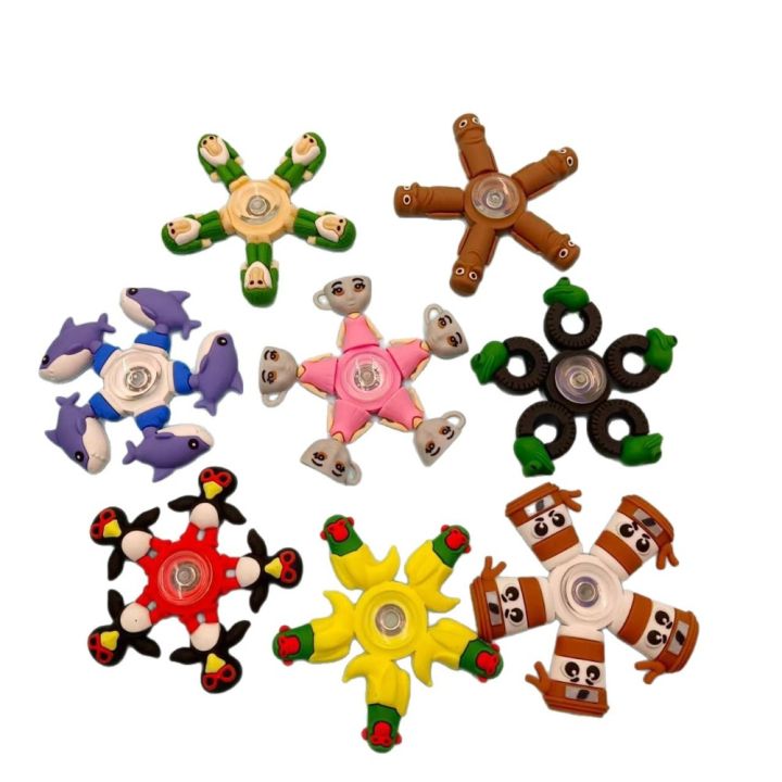 Interesting PVC Fidget Spinner Italian Brainrot Tung Deformed Stress ...