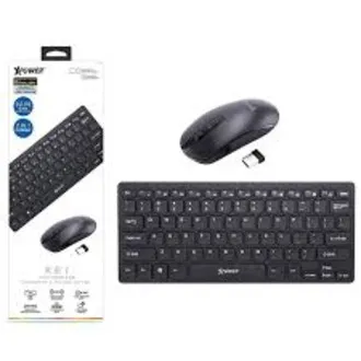 Wireless Keyboard Mouse Mini. Wireless Keyboard and Mouse Combo, Slim ...