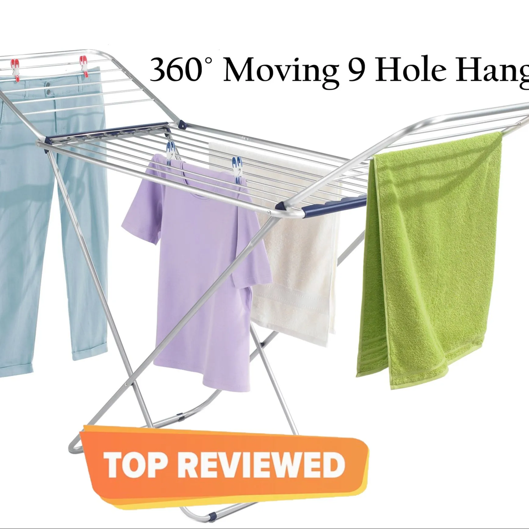 Cloth Hanging Stand Folding Cloth Dryer Stand | Daraz.pk