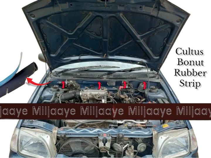 Suzuki Cultus Bonut Rubber Engine Room Rubber Bonut Strip with Double ...