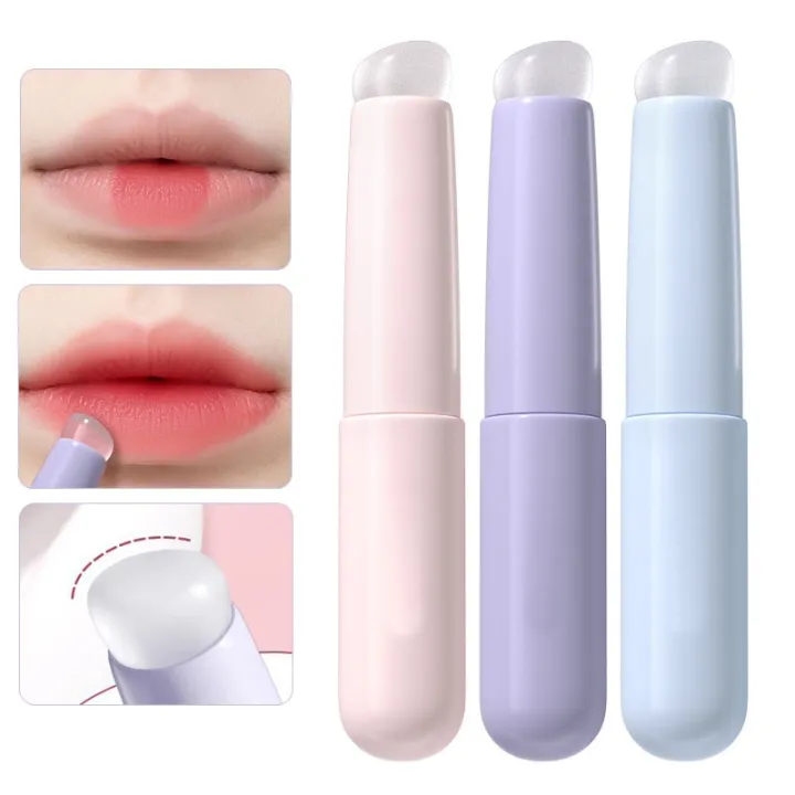 Silicone Lip And Concealer Makeup Brushes Silicone Brush For Lip Balm ...