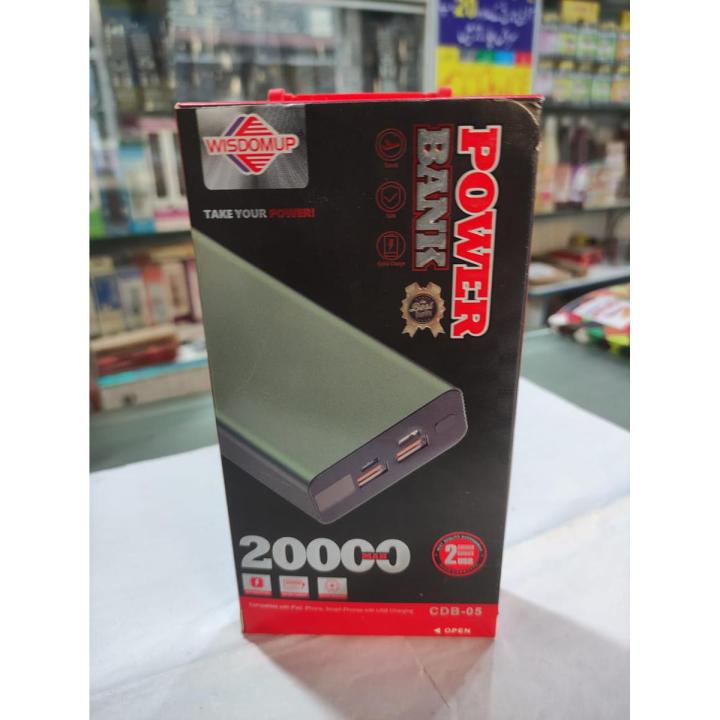 WISDOM 20000 mah powerbank model CDB-05 | Daraz.pk