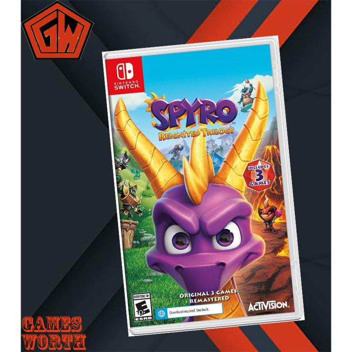 SPYRO REIGNITED TRILOGY NINTENDO SWITCH GAME | Daraz.pk